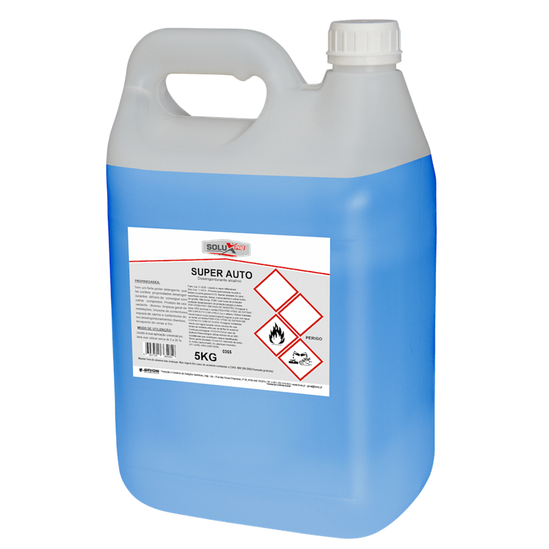 Desengordurante Pré-Lavagem Auto 5Kg – ação poderosa com espuma controlada